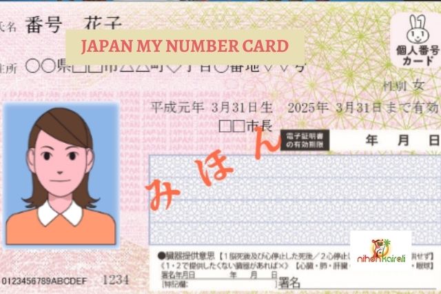 Japan My Number - Individual Number Card - Nihon Kairali - Japan ...